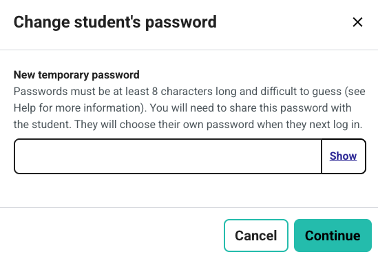 How to edit student username and passwords – Code Editor Help Center